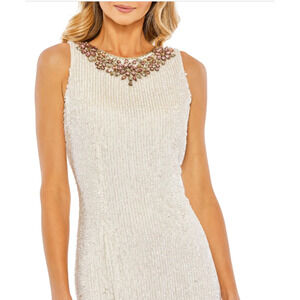 Mac Duggal | Dresses | Mac Duggal Dress Size 4 Evening Gown Sequin ...